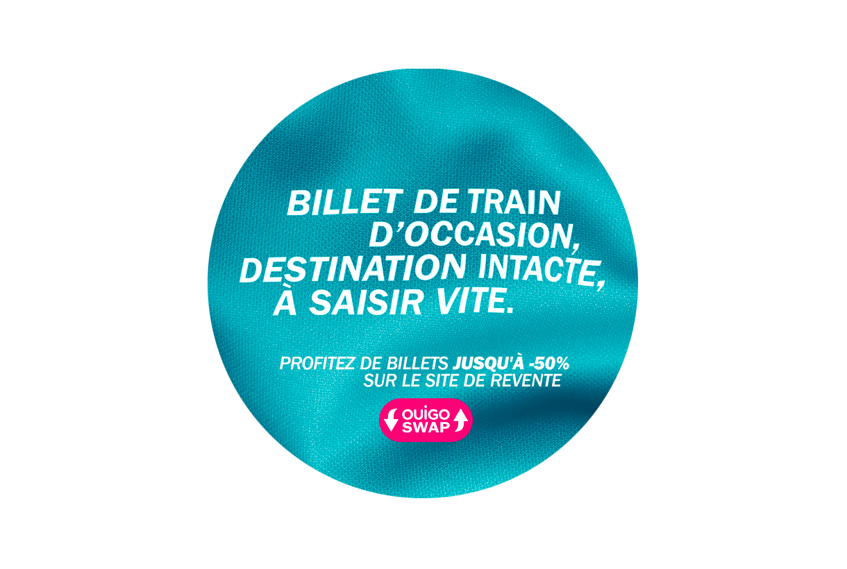 OUIGOSWAP : La plateforme de revente de billet de train en ligne ! | OUIGO